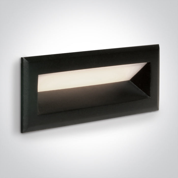 Outdoor Wall Recessed - 68080B/B/W – One Light shop